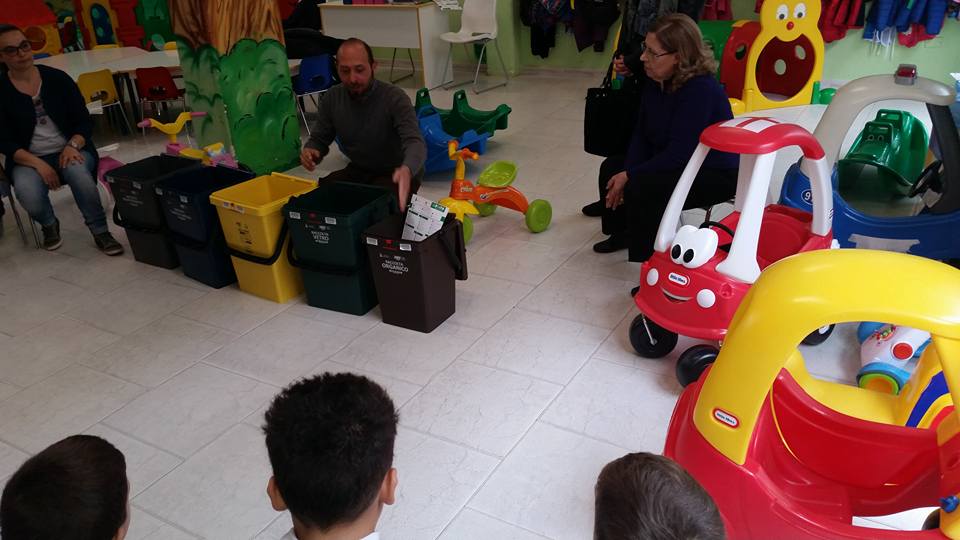 Riciclo e differenziata a tutte le età, Ase nelle scuole di infanzia ...