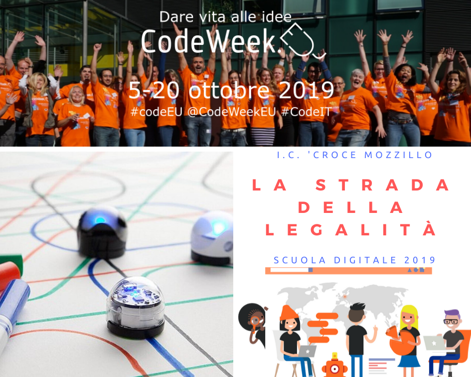 Code Week Europe 2019: la Scuola primaria dell’I.C. ‘Croce Mozzillo’ partecipa con più di 200 ...