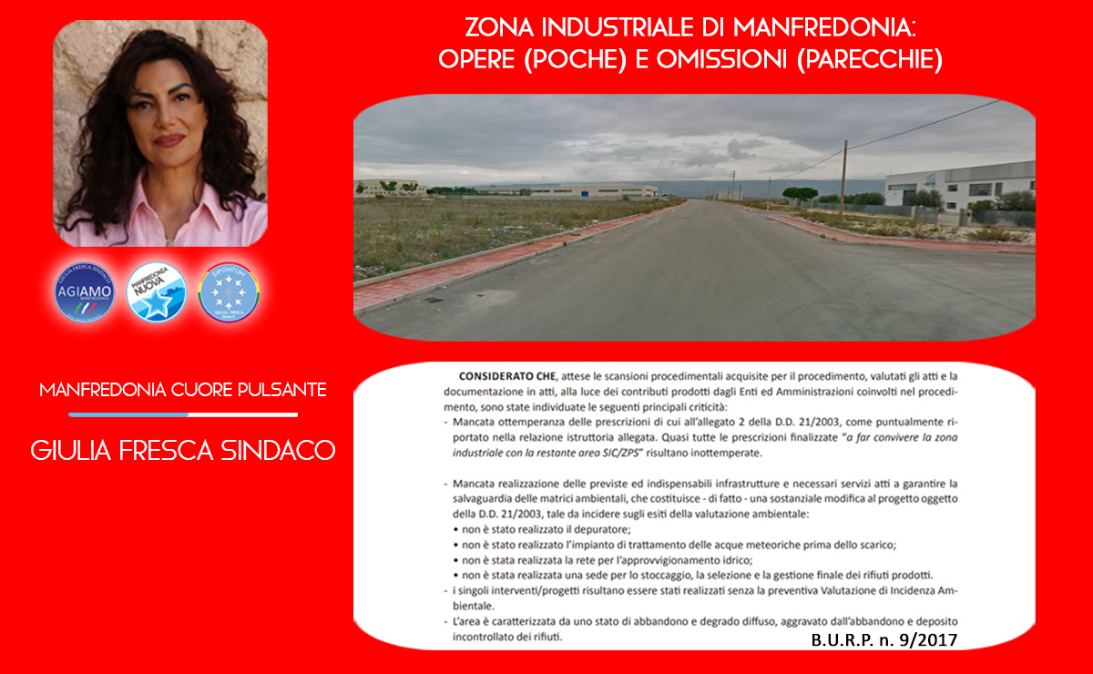 Giulia Fresca: "Zona industriale di Manfredonia, opere (poche) e ...