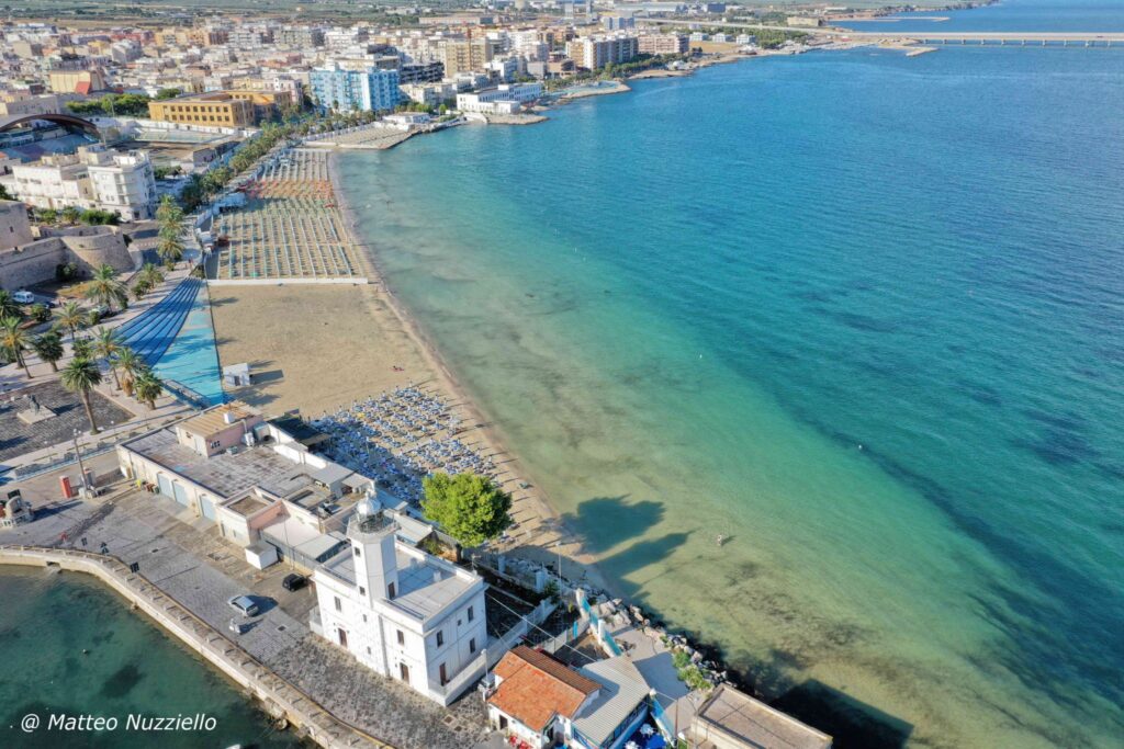 Manfredonia, mare limpidissimo: le foto di Matteo Nuzziello ...