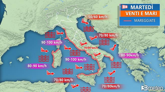 Torna il vento forte, ecco quando | IlSipontino.net