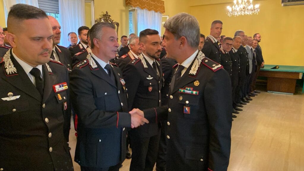 Visita del Generale di Brigata Ubaldo del Monaco, comandante della ...
